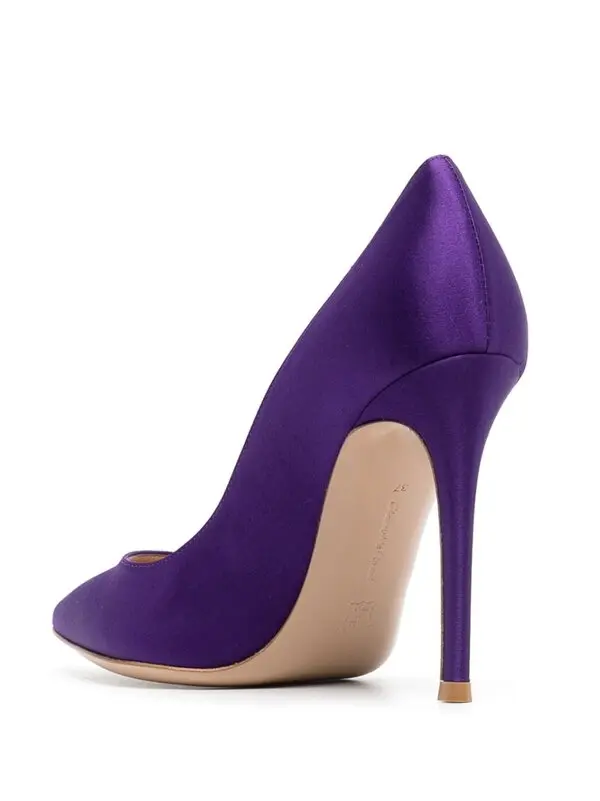 GIANVITO ROSSI 105mm Stiletto Pumps - Purple