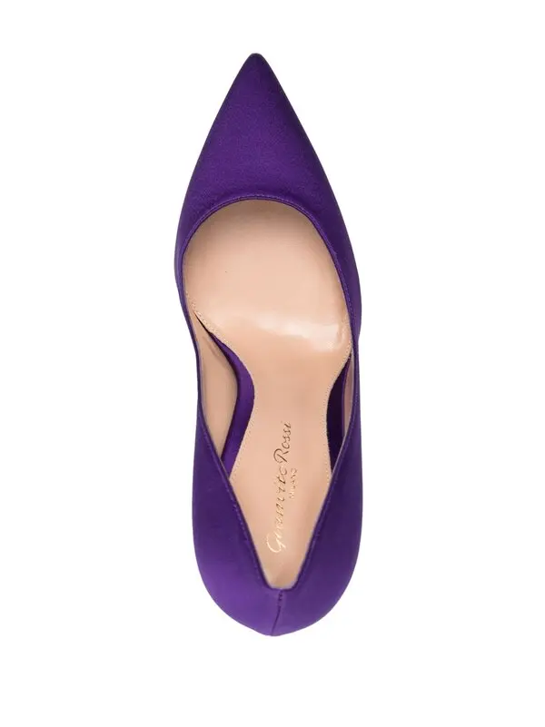 GIANVITO ROSSI 105mm Stiletto Pumps - Purple