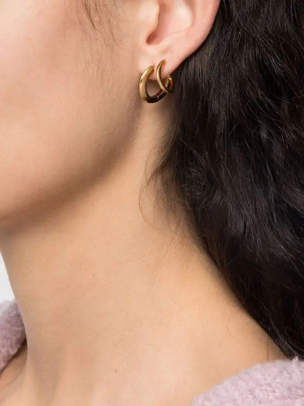 PANCONESI Stellar Hook-clip Hoop Earrings