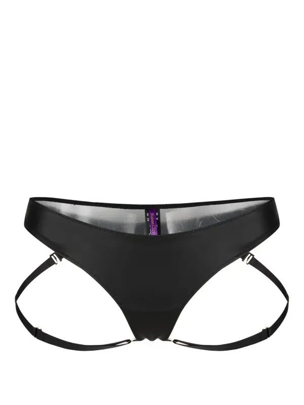MAISON CLOSE Chambre Noire Thong - Black