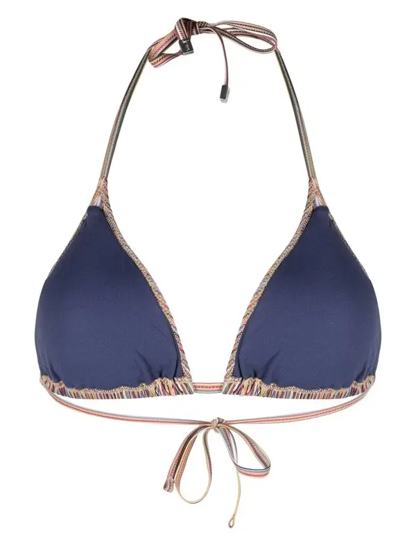 Paul Smith Striped Bikini Top