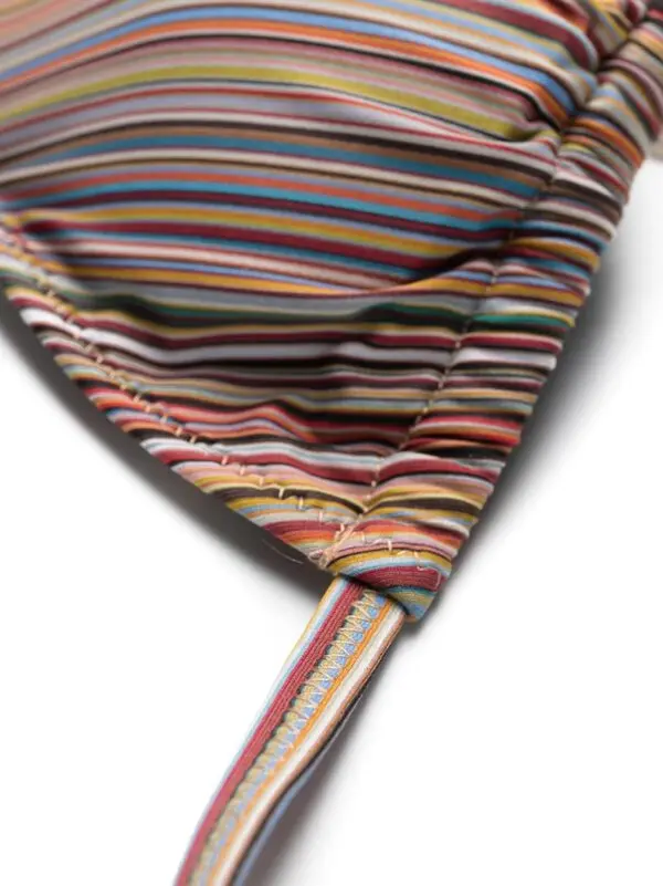 Paul Smith Striped Bikini Top