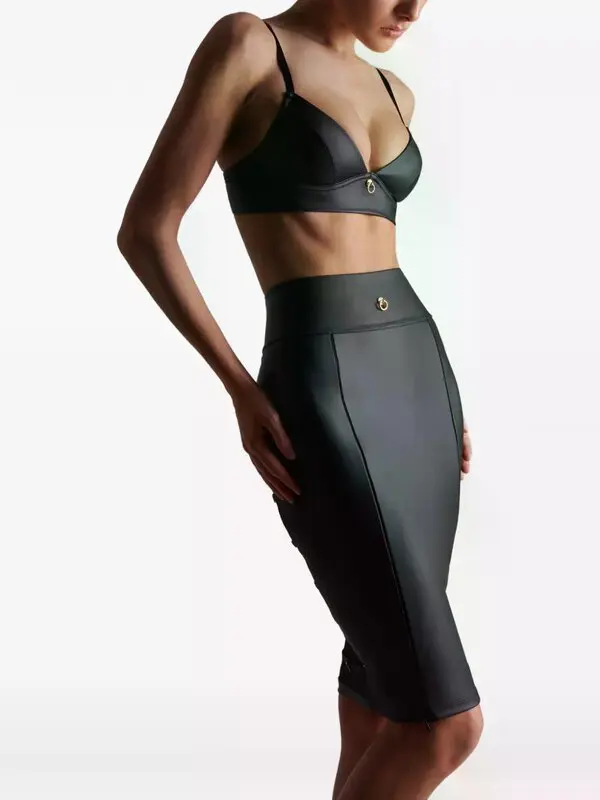 MAISON CLOSE Private Skirt With Gold-tone Hardware