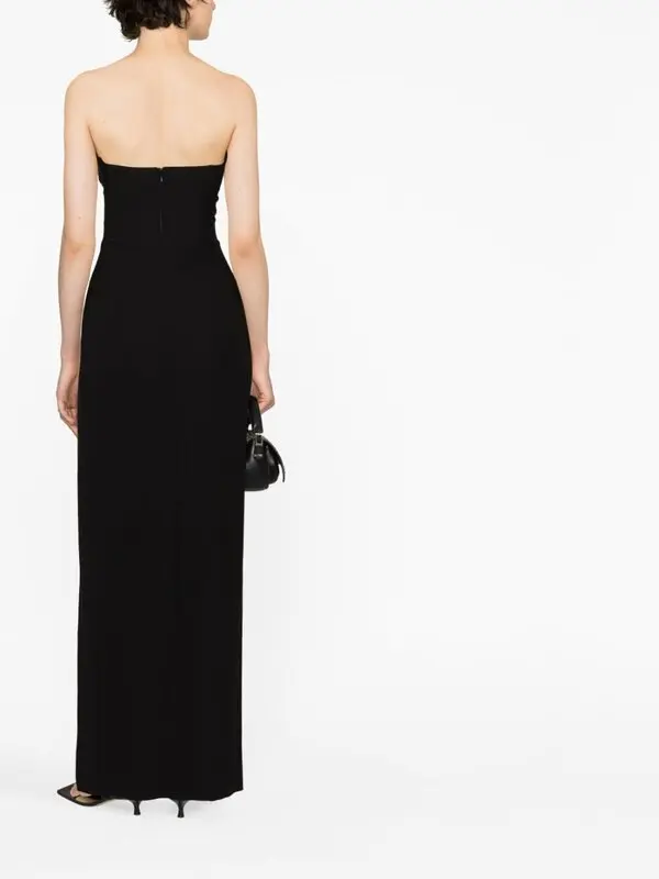 NENSI DOJAKA Cut-out Detail Strapless Dress