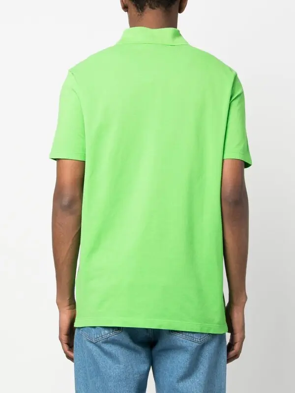 Paul & Shark Logo-patch Cotton Polo Shirt