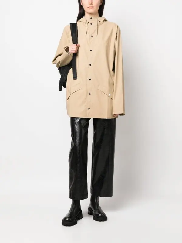 Rains Hooded Waterproof Jacket