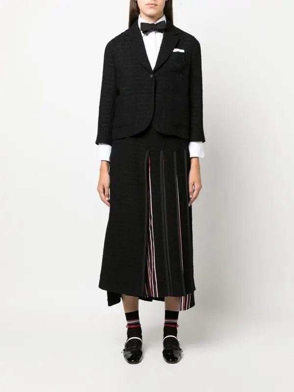 Thom Browne Cropped Tweed Jacket
