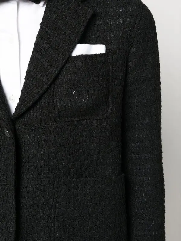 Thom Browne Cropped Tweed Jacket