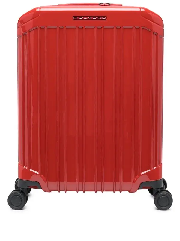 PIQUADRO Hardside Spinner Cabin Suitcase - Red
