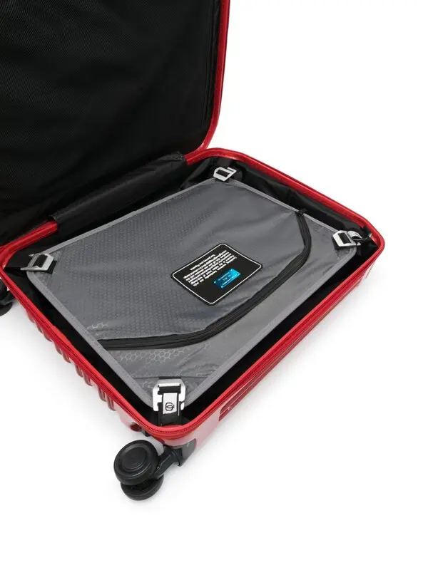 PIQUADRO Hardside Spinner Cabin Suitcase - Red