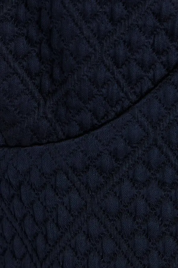Adam Lippes Matelassé Woolblend Bra Top