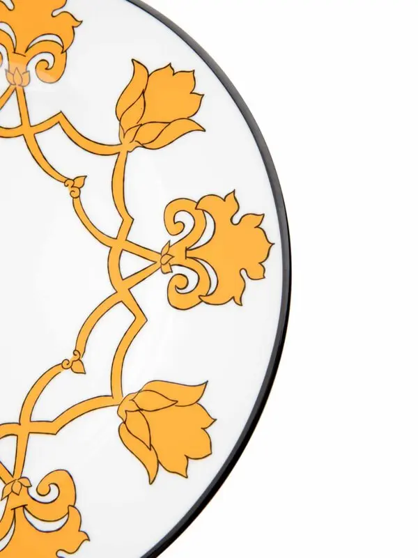 PINTO PARIS Jaipur Porcelain Dinner Plate - Yellow