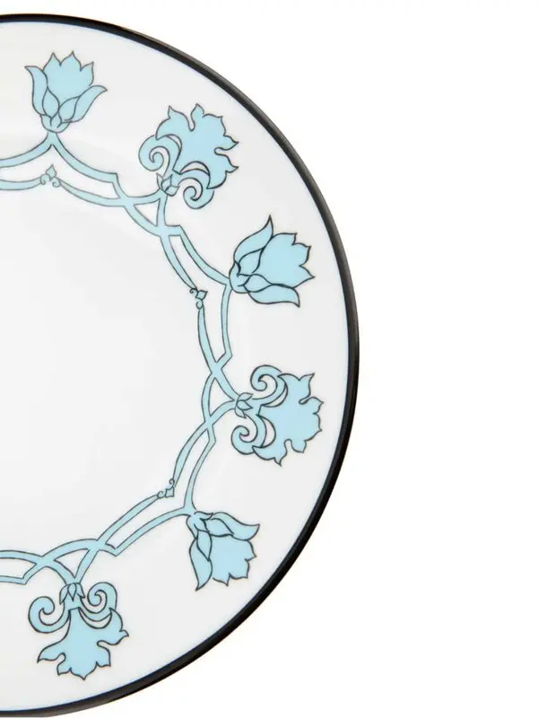 PINTO PARIS Jaipur Porcelain Soup Plate - Blue