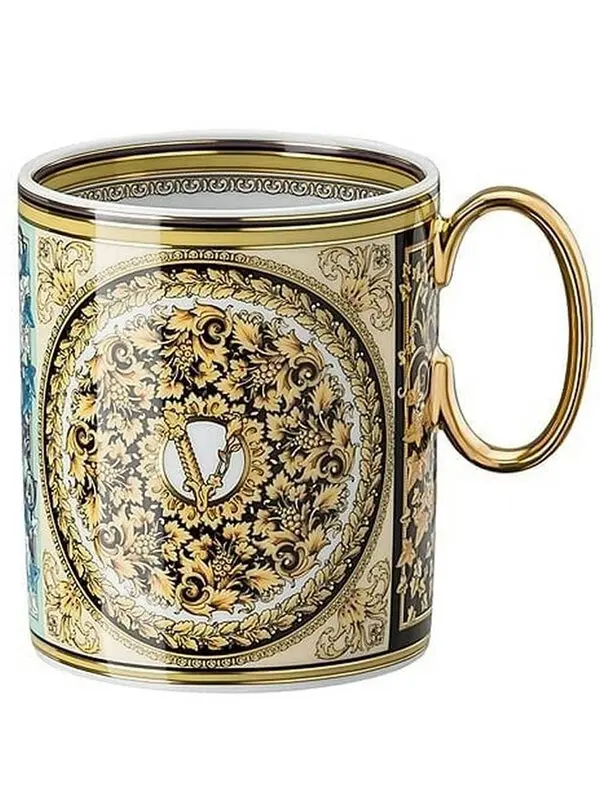 Versace Barocco Mosaic Mug - White
