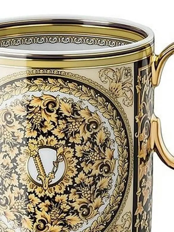 Versace Barocco Mosaic Mug - White