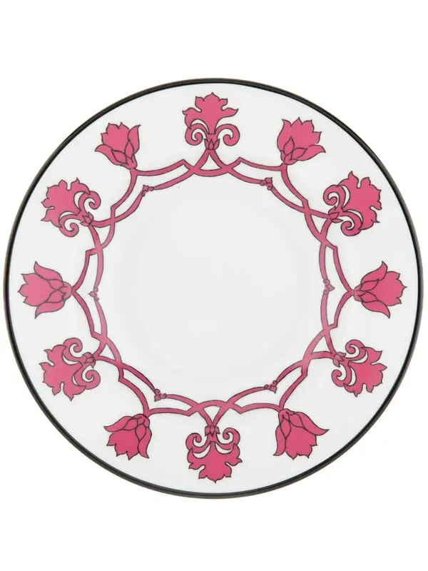 PINTO PARIS Jaipur Porcelain Soup Plate - White