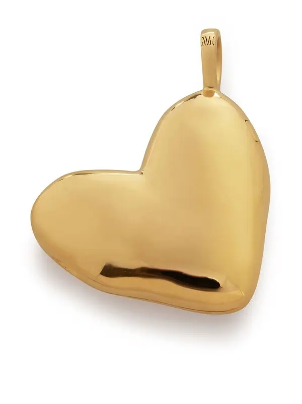 Monica Vinader Heart Locket Necklace - Gold