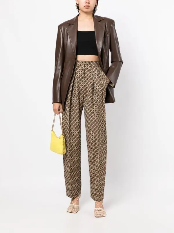 Stella McCartney Straight-leg Wool-blend Trousers