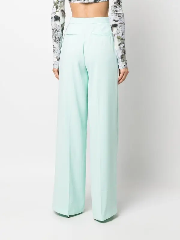Pinko High-waisted Wide-leg Trousers