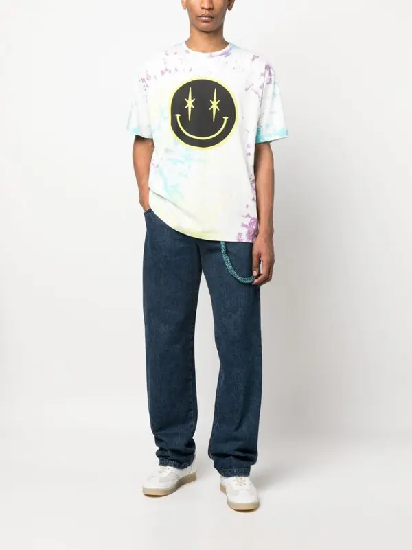 PHIPPS Tie-dye Cotton T-shirt