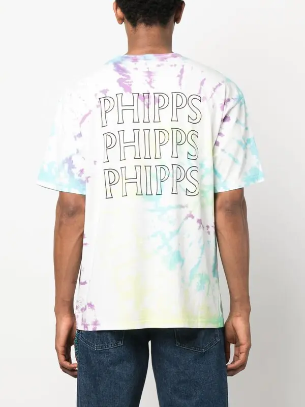 PHIPPS Tie-dye Cotton T-shirt