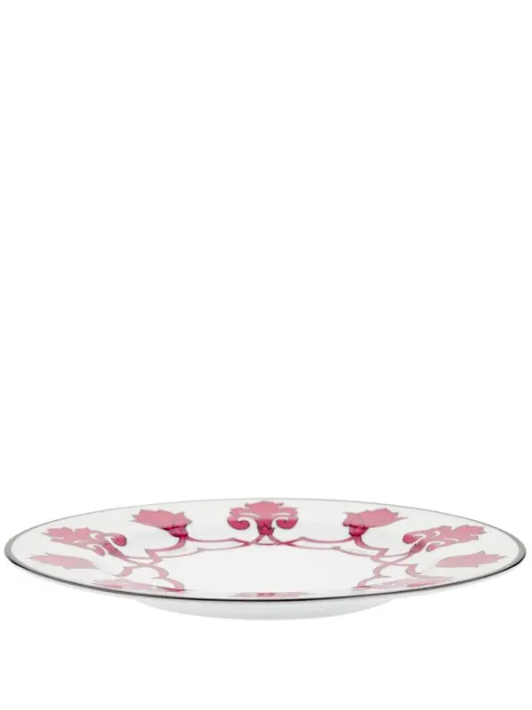 PINTO PARIS Jaipur Porcelain Dinner Plate - Pink