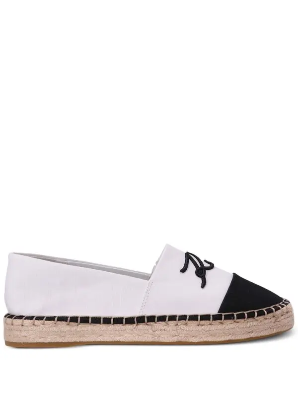 Karl Lagerfeld Logo-embroidered Espadrilles