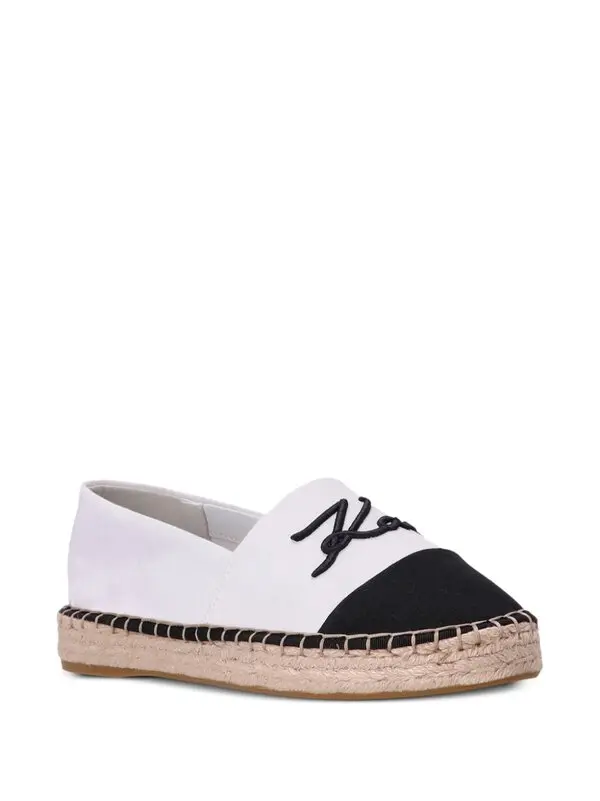 Karl Lagerfeld Logo-embroidered Espadrilles