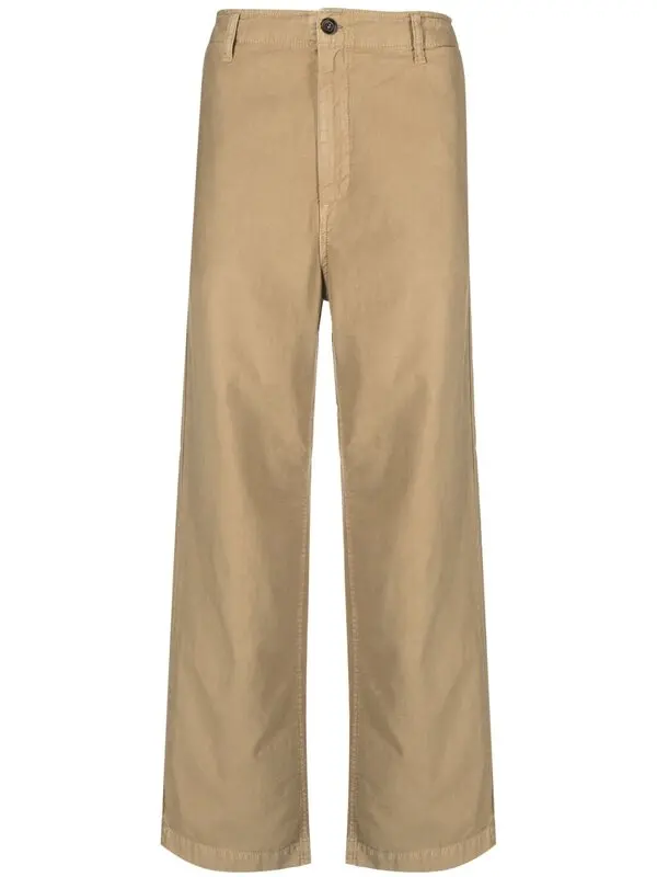 PRESIDENT’S Mid-rise Wide-leg Trousers
