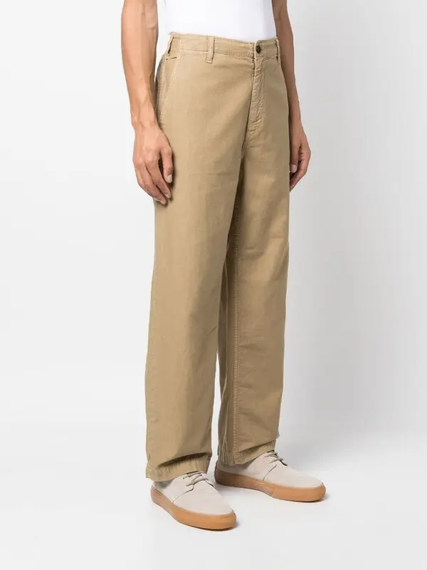 PRESIDENT’S Mid-rise Wide-leg Trousers