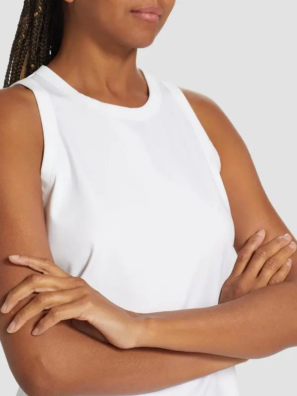 Lafayette 148 New York Cotton Racerback Tank