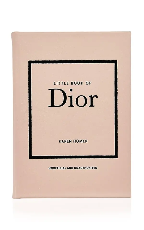 GRAPHIC IMAGE Little Book Of Dior Leather Hardcover Book - Pink