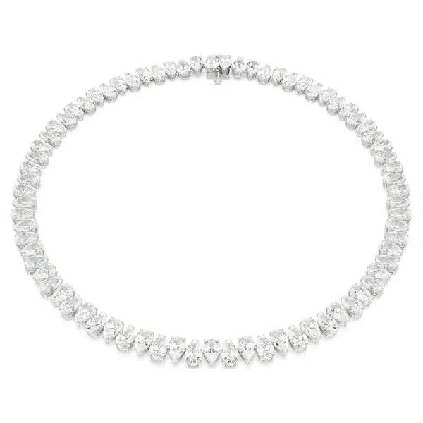 SWAROVSKI Matrix Tennis Necklace - White