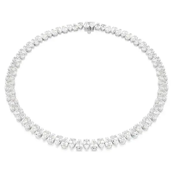 SWAROVSKI Matrix Tennis Necklace - White