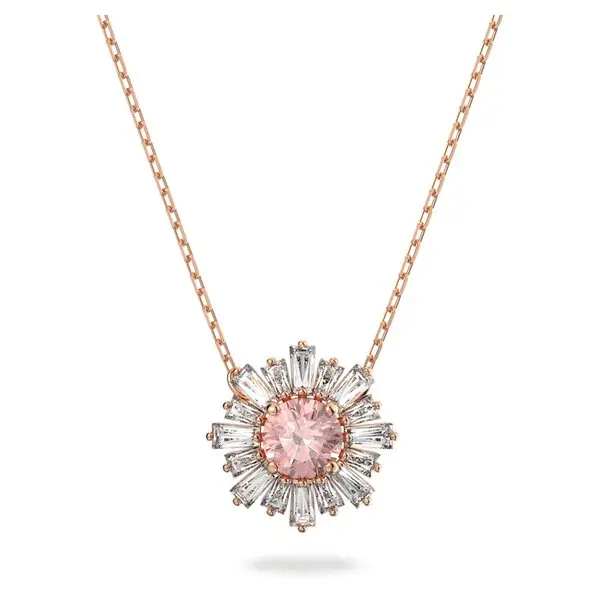 SWAROVSKI Idyllia Flower Pendant - Pink