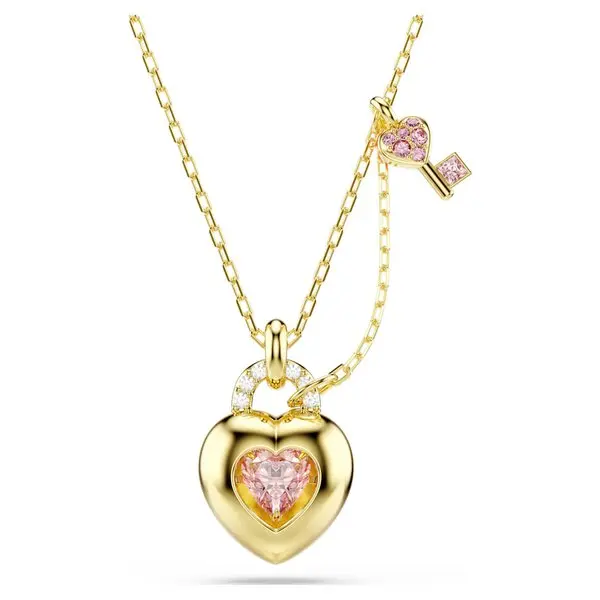 SWAROVSKI Idyllia Flower Pendant Necklace - Pink