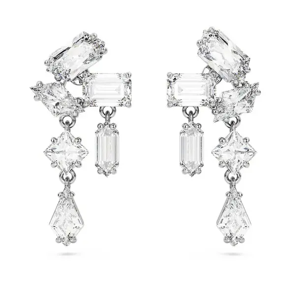 SWAROVSKI Mesmera Drop Earrings - White