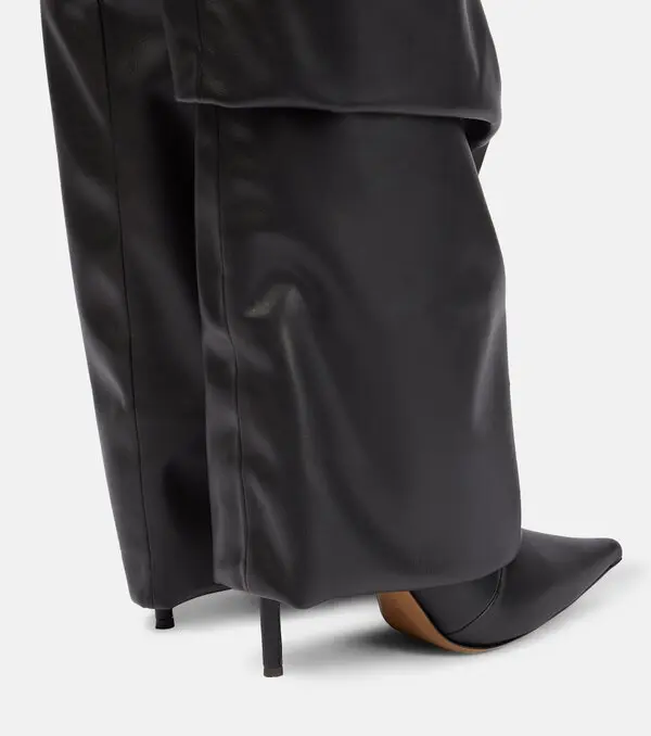 Alexandre Vauthier Grizzly Pointed Toe High Heel Boots