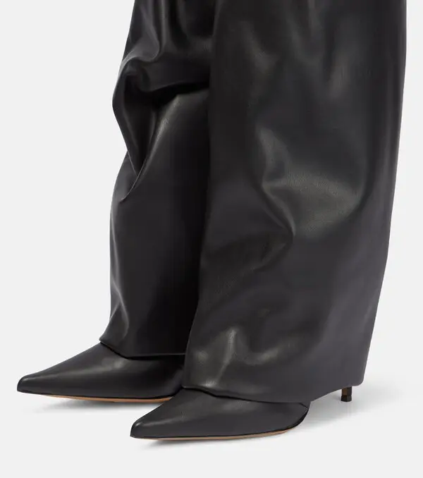 Alexandre Vauthier Draped Over-the-knee Boots
