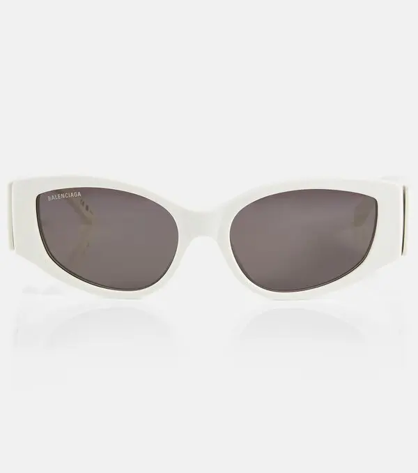 Balenciaga Everyday Cat-eye Sunglasses - White