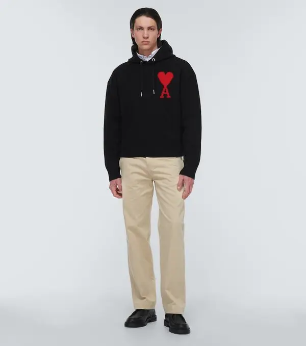 Ami De Coeur Virgin Wool Hoodie