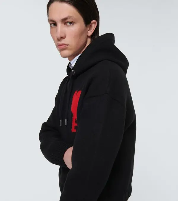 Ami De Coeur Virgin Wool Hoodie