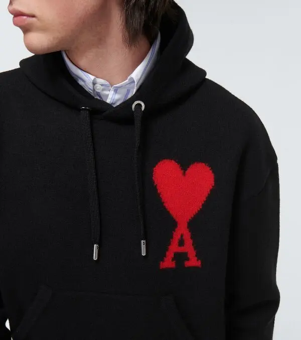 Ami De Coeur Virgin Wool Hoodie