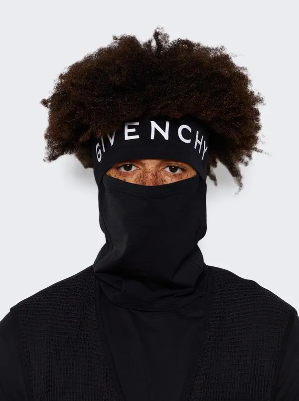 Givenchy Printed Balaclava - Black