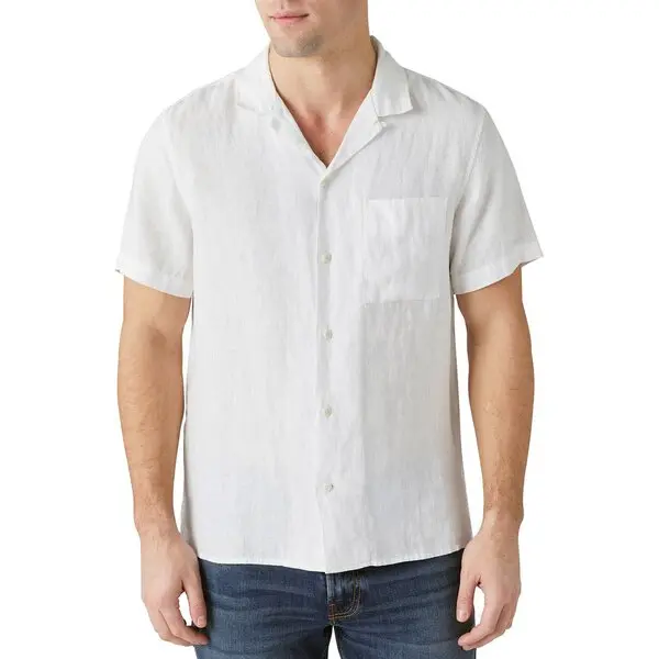 Lucky Brand Short Sleeve Button-up Shirt