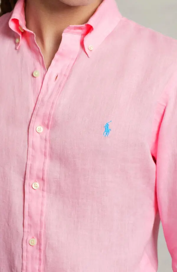 Polo Ralph Lauren Classic Fit Linen Button-down Shirt