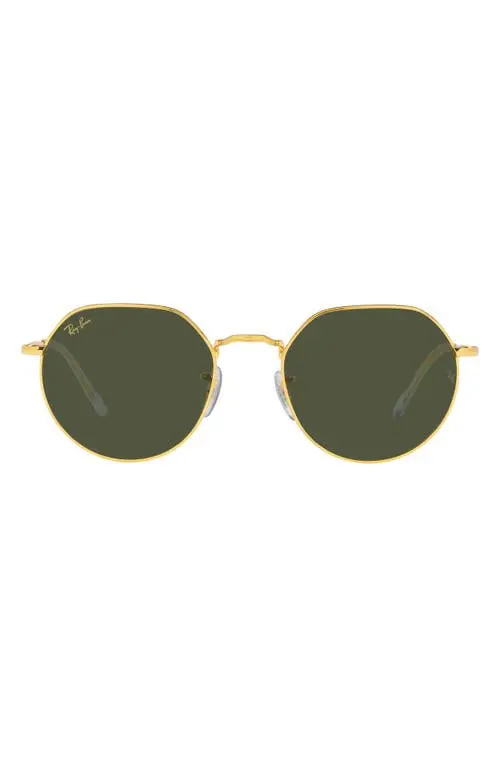 Ray-ban 55mm Irregular Sunglasses - Yellow