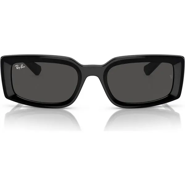 Ray-ban Kiliane 54mm Pillow Sunglasses - Black / Dark Grey