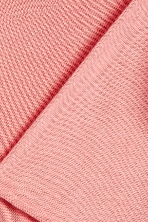 Carolina Herrera Silk And Cottonblend Turtleneck Sweater