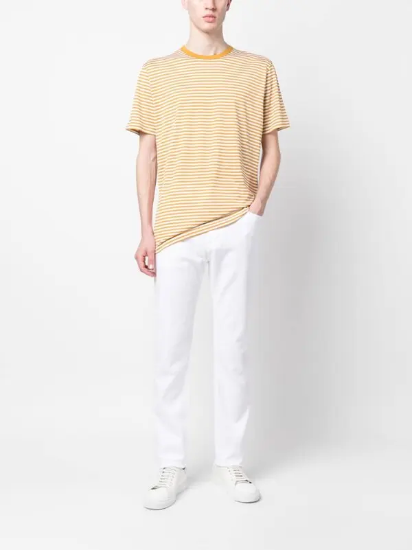 Ag Straight-leg Jeans - White